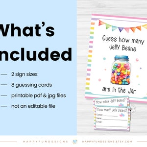Guess How Many Jelly Beans Printable, Office Teamwork Guessing Game Jar ...