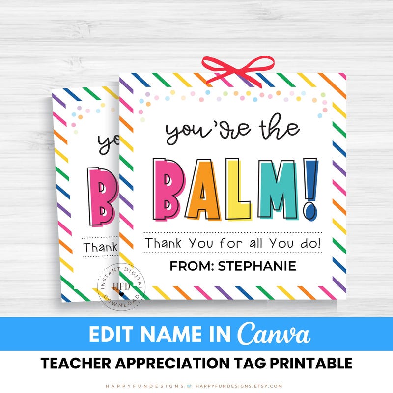 Editable Valentines Tags - Etsy