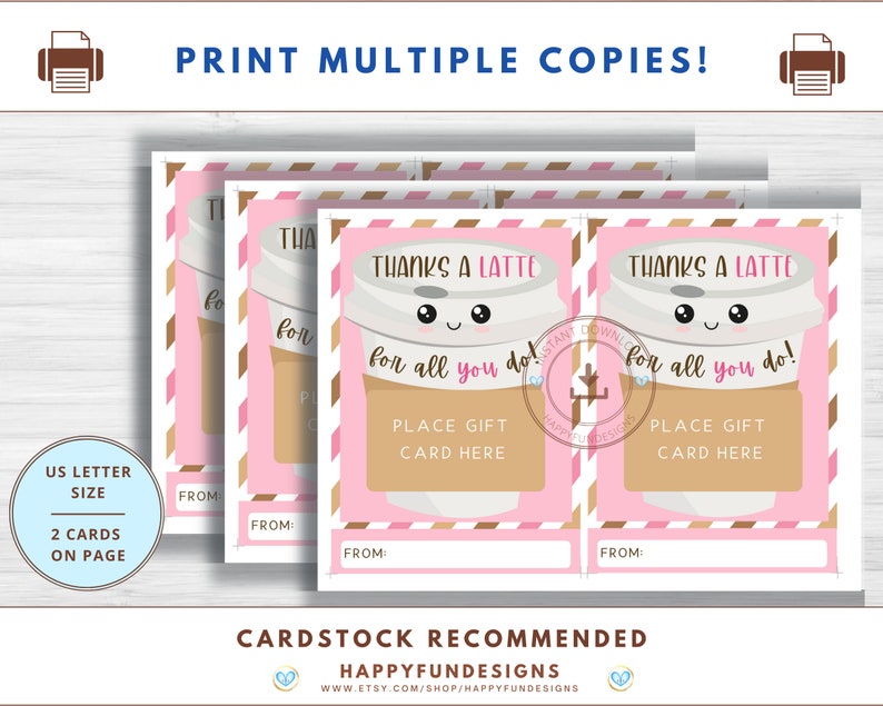 Teacher Gift First Day of School Coffee Gift Card Holder - Etsy