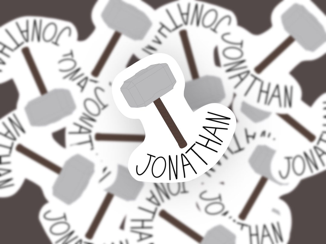 Jonathan mjölnir Sticker - Etsy