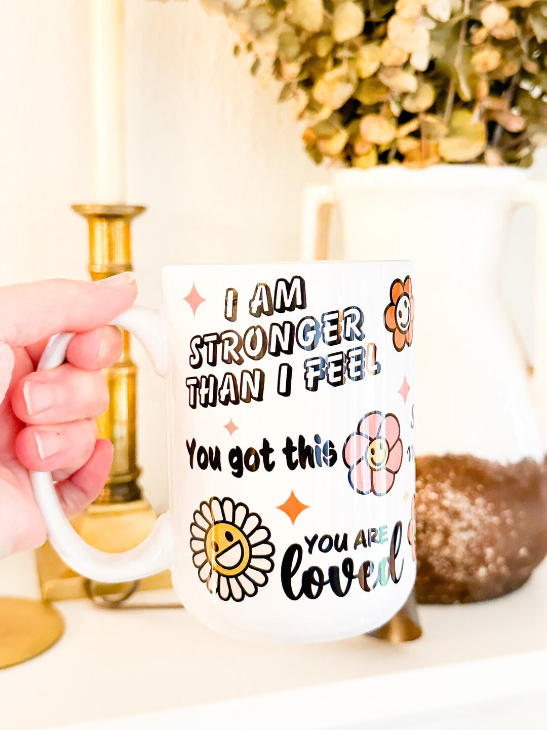 Self Love Matters Coffee Mug, Positive Motivational Mug, Daily ...