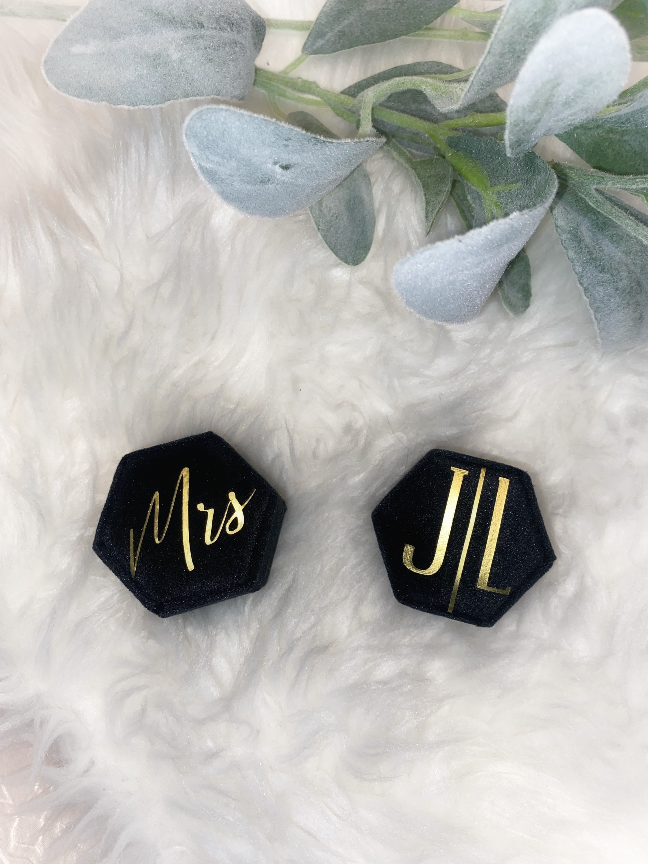 Mrs Ring Box - Wedding Ring Box - Etsy