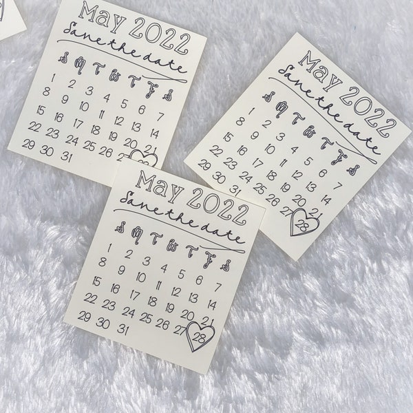 Save the Date Box - Etsy