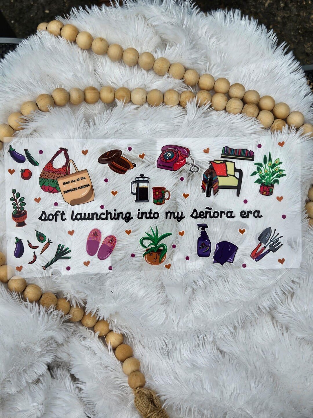Senora Era, UV DTF 16oz Wrap, Senora Vibes - Etsy