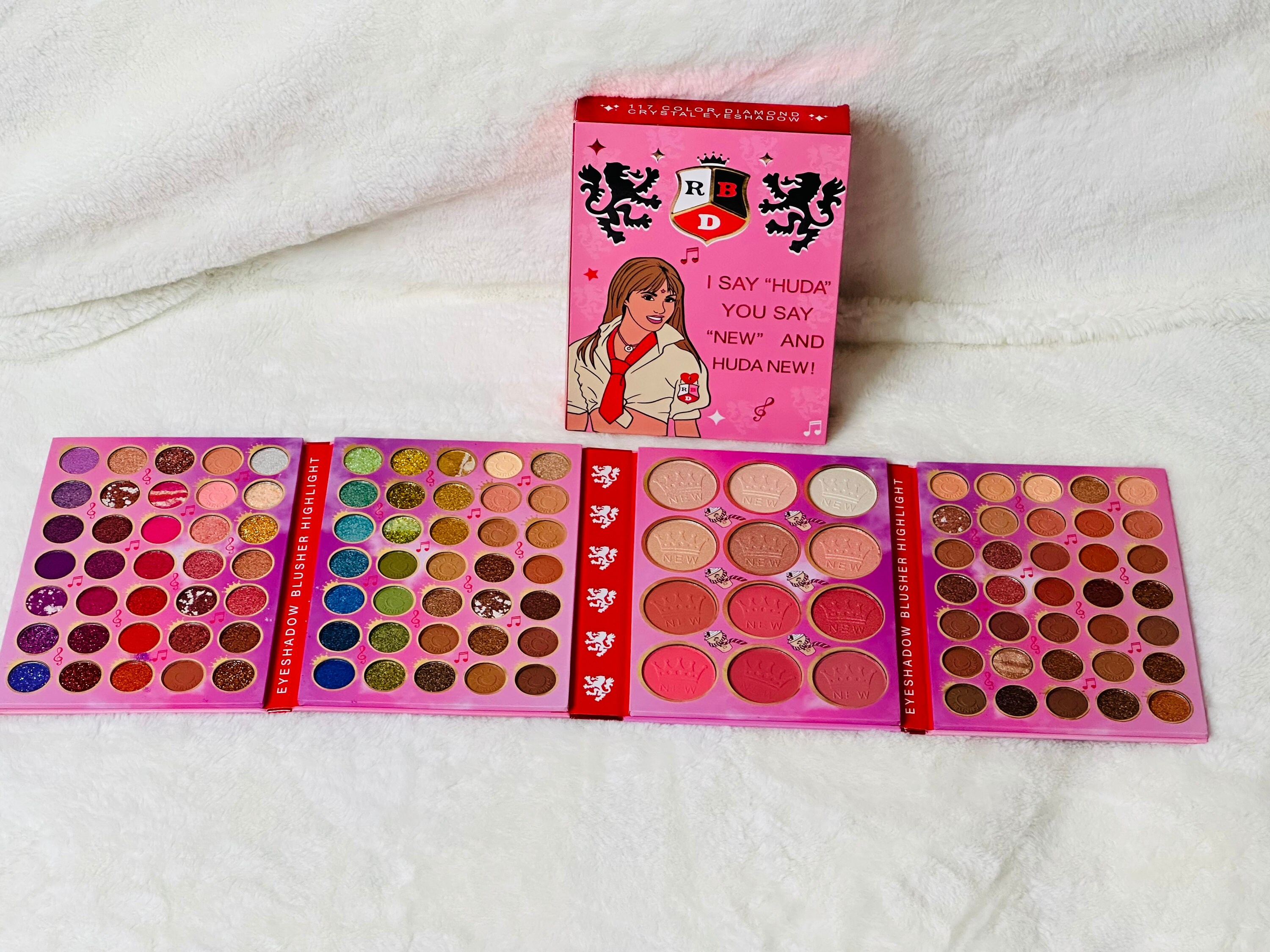 Rebelde RBD Makeup Booklet Palette - Etsy