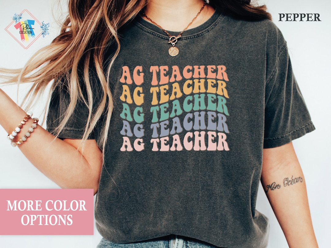Ag Teacher Shirt Agriculture Shirt Ag Teacher T-shirt - Etsy