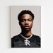 Roddy Ricch Poster Print | Roddy Ricch Wall Decor | Hip Hop | Portrait ...