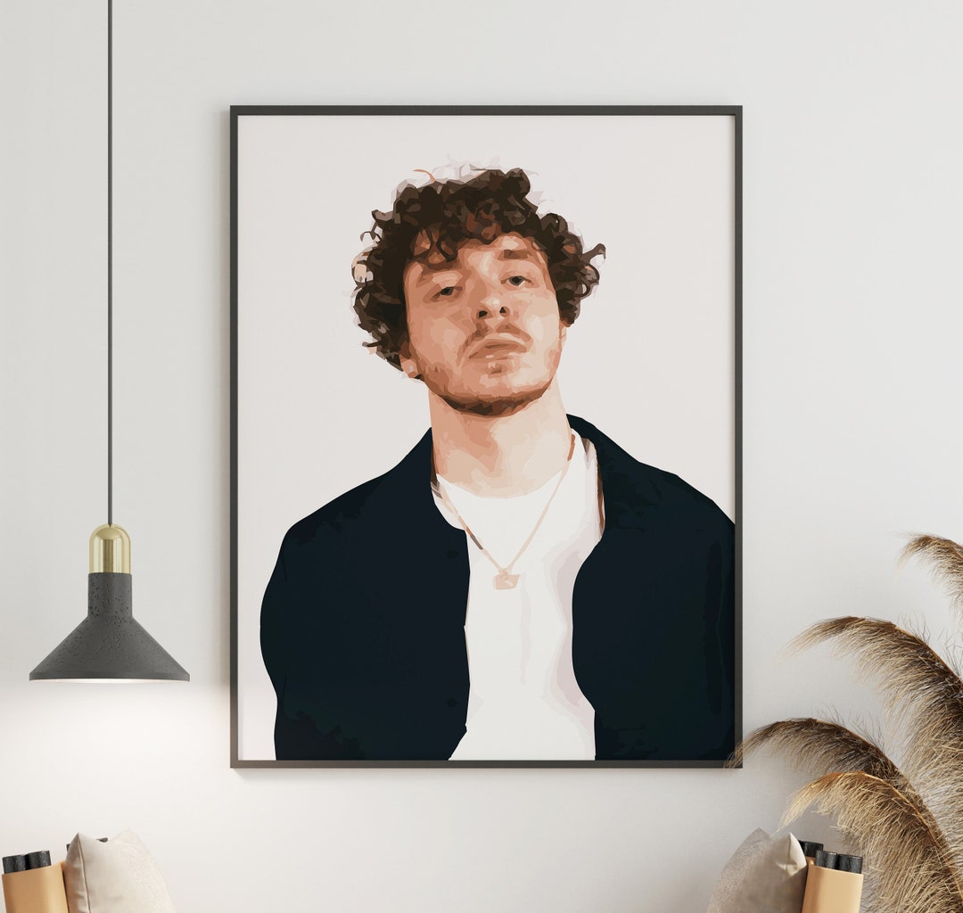 Jack Harlow Poster Print | Jack Harlow Wall Decor Poster | Hip Hop ...