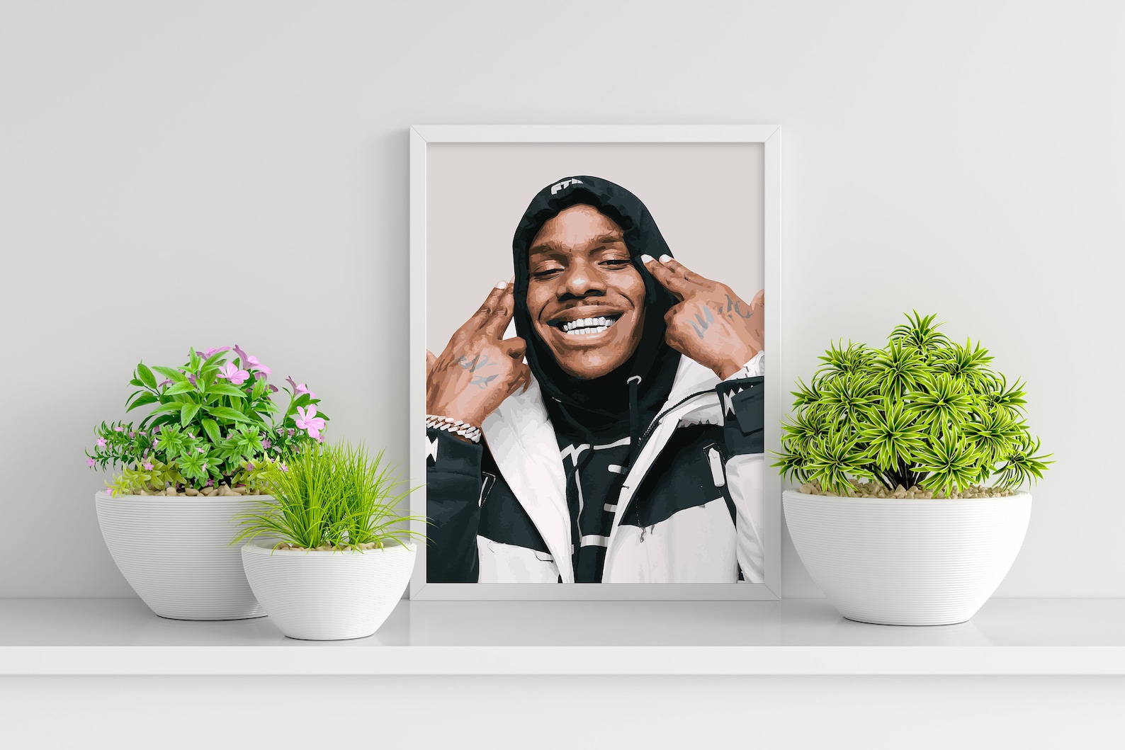 Da Baby Poster Print | Da Baby Wall Decor | Da Baby Portrait | Da Baby ...