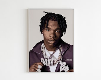 Da Baby Poster Print Da Baby Wall Decor Da Baby Portrait | Etsy