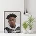 NBA Youngboy Poster Print | NBA Youngboy Wall Decor | Hip Hop ...