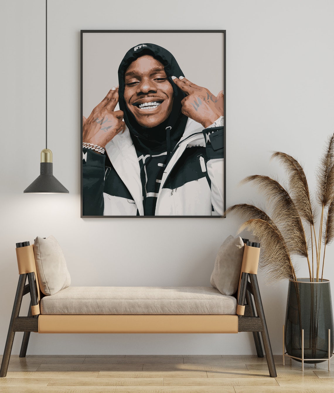 Da Baby Poster Print Da Baby Wall Decor Da Baby Portrait - Etsy