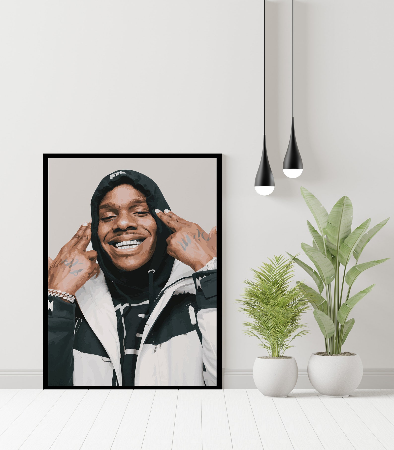 Da Baby Poster Print Da Baby Wall Decor Da Baby Portrait - Etsy