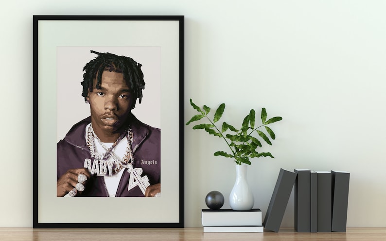 Lil Baby Poster Print | Lil Baby Wall Decor Poster | Hip Hop | Lil Baby ...
