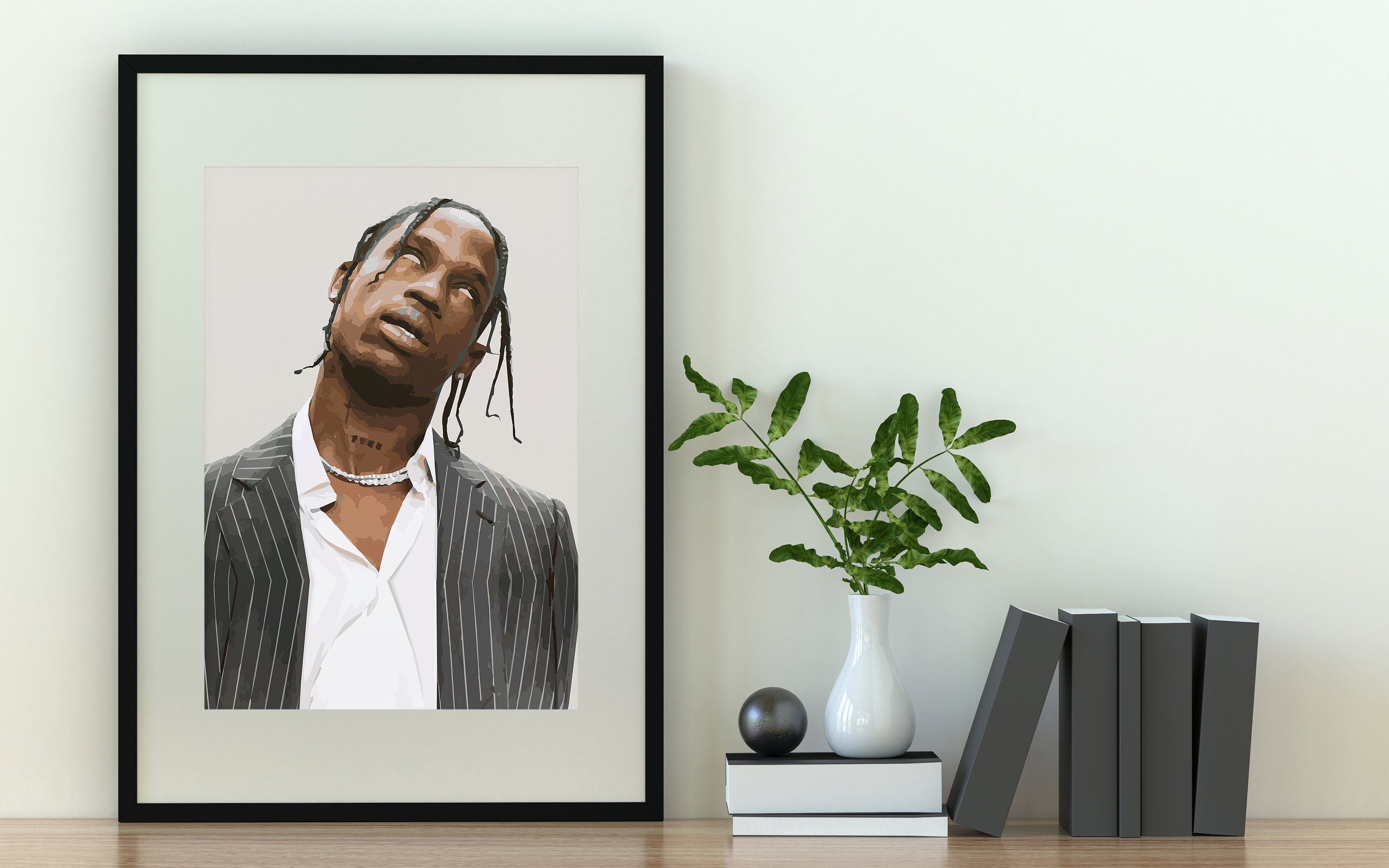 Travis Scott Poster Print | Travis Scott Wall Decor | Hip Hop ...