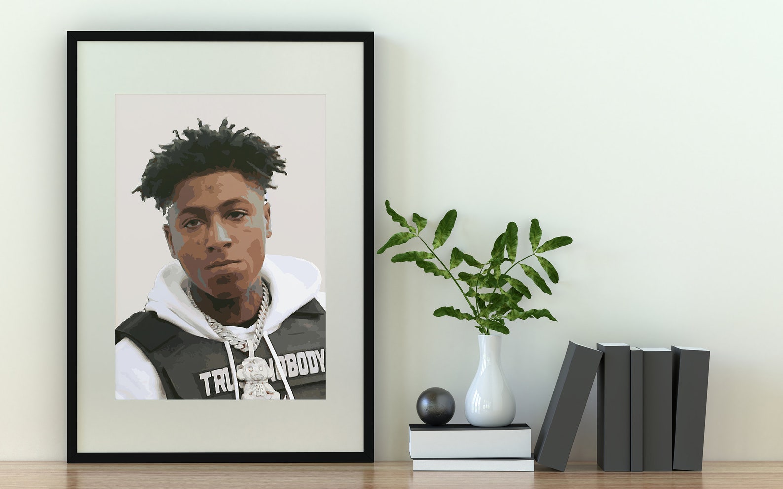 NBA Youngboy Poster Print | NBA Youngboy Wall Decor | Hip Hop ...