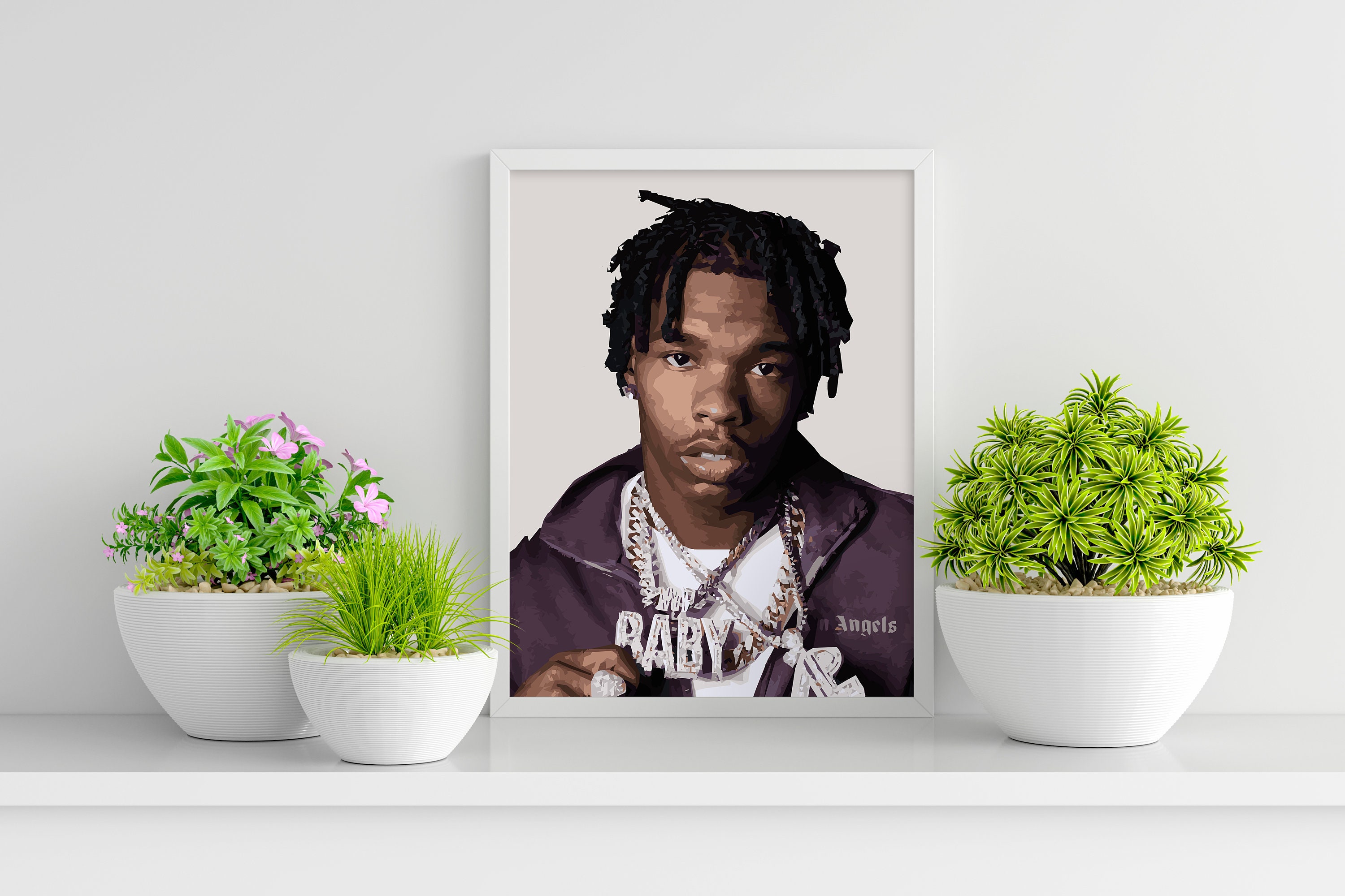 Lil Baby Poster Print | Lil Baby Wall Decor Poster | Hip Hop | Lil Baby ...