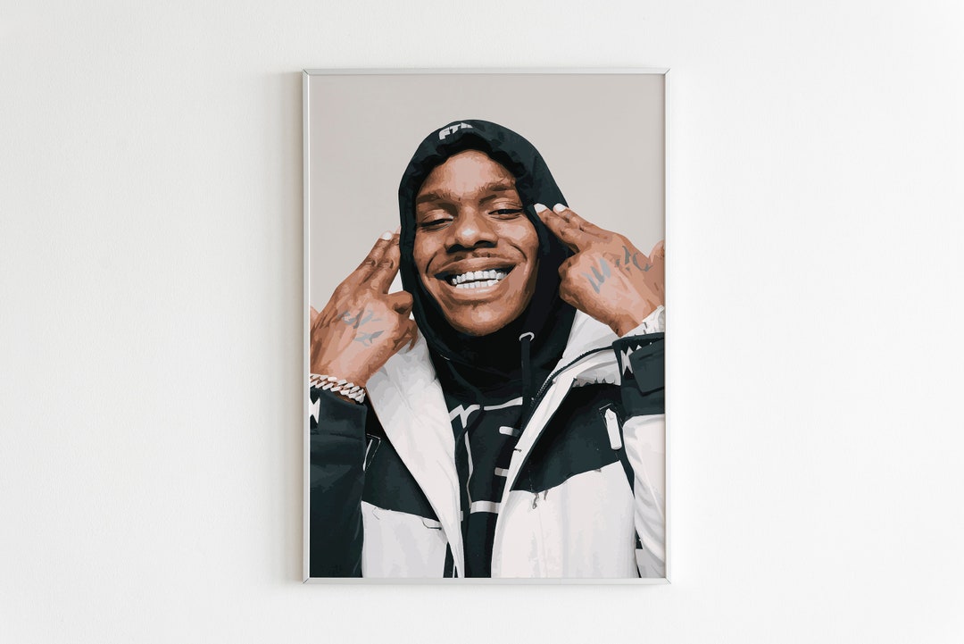 Da Baby Poster Print | Da Baby Wall Decor | Da Baby Portrait | Da Baby ...