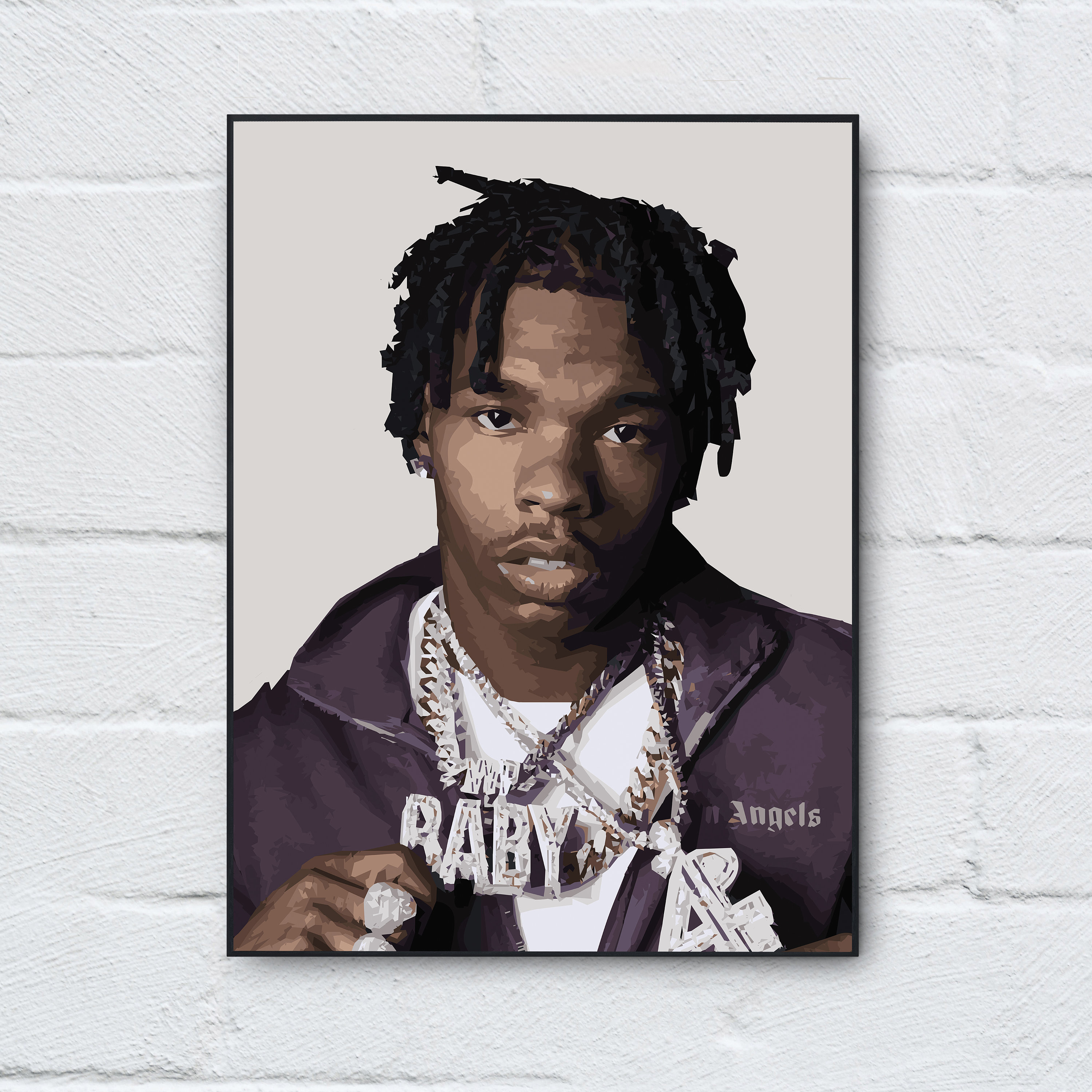 Lil Baby Poster Print | Lil Baby Wall Decor Poster | Hip Hop | Lil Baby ...