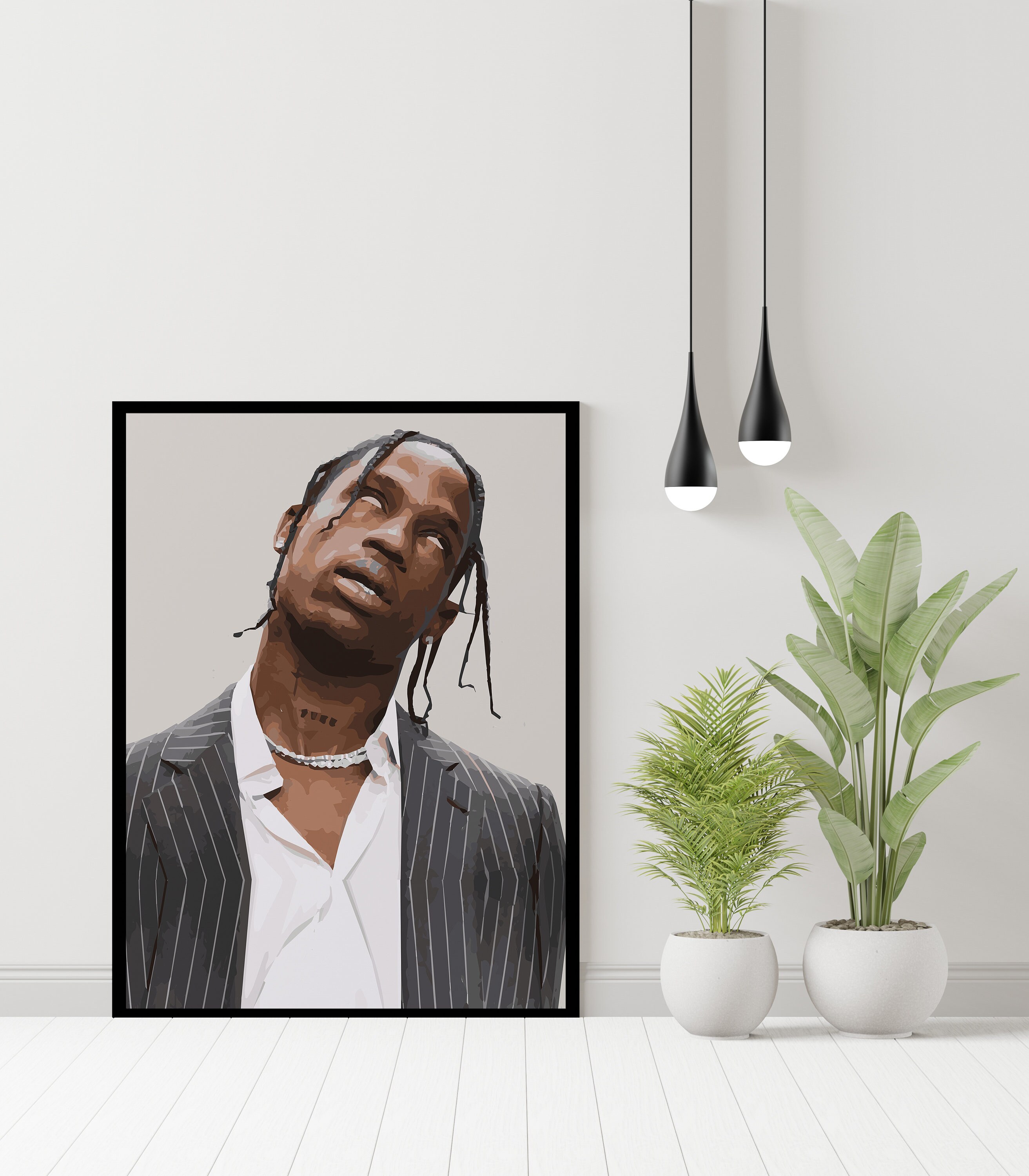 Travis Scott Poster Print | Travis Scott Wall Decor | Hip Hop ...