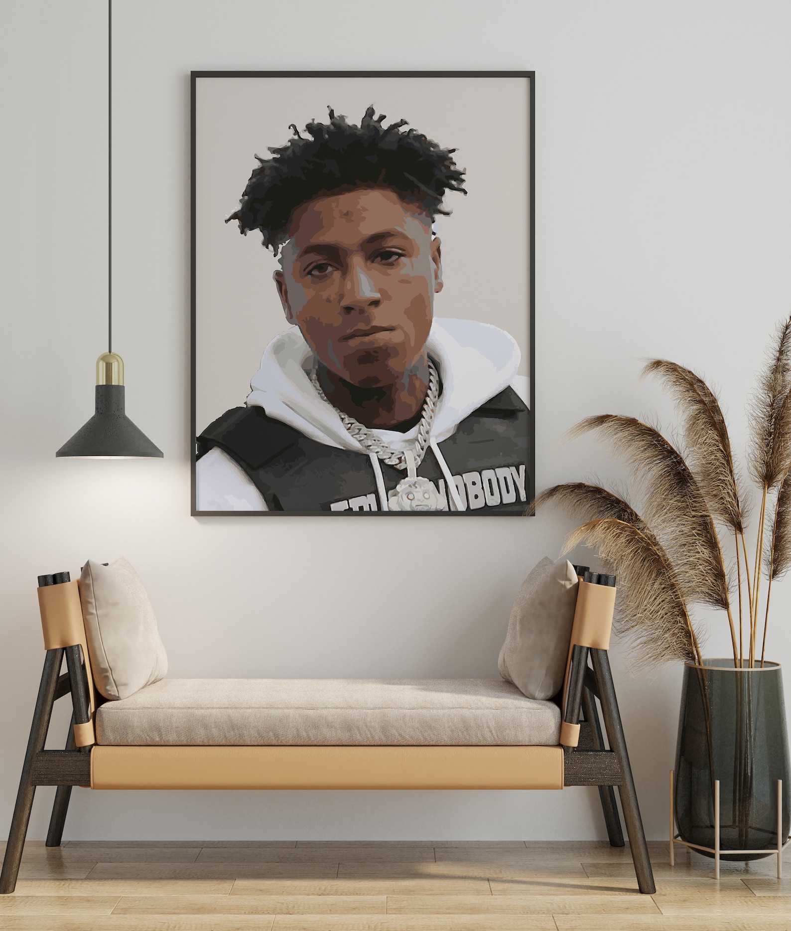 NBA Youngboy Poster Print | NBA Youngboy Wall Decor | Hip Hop ...