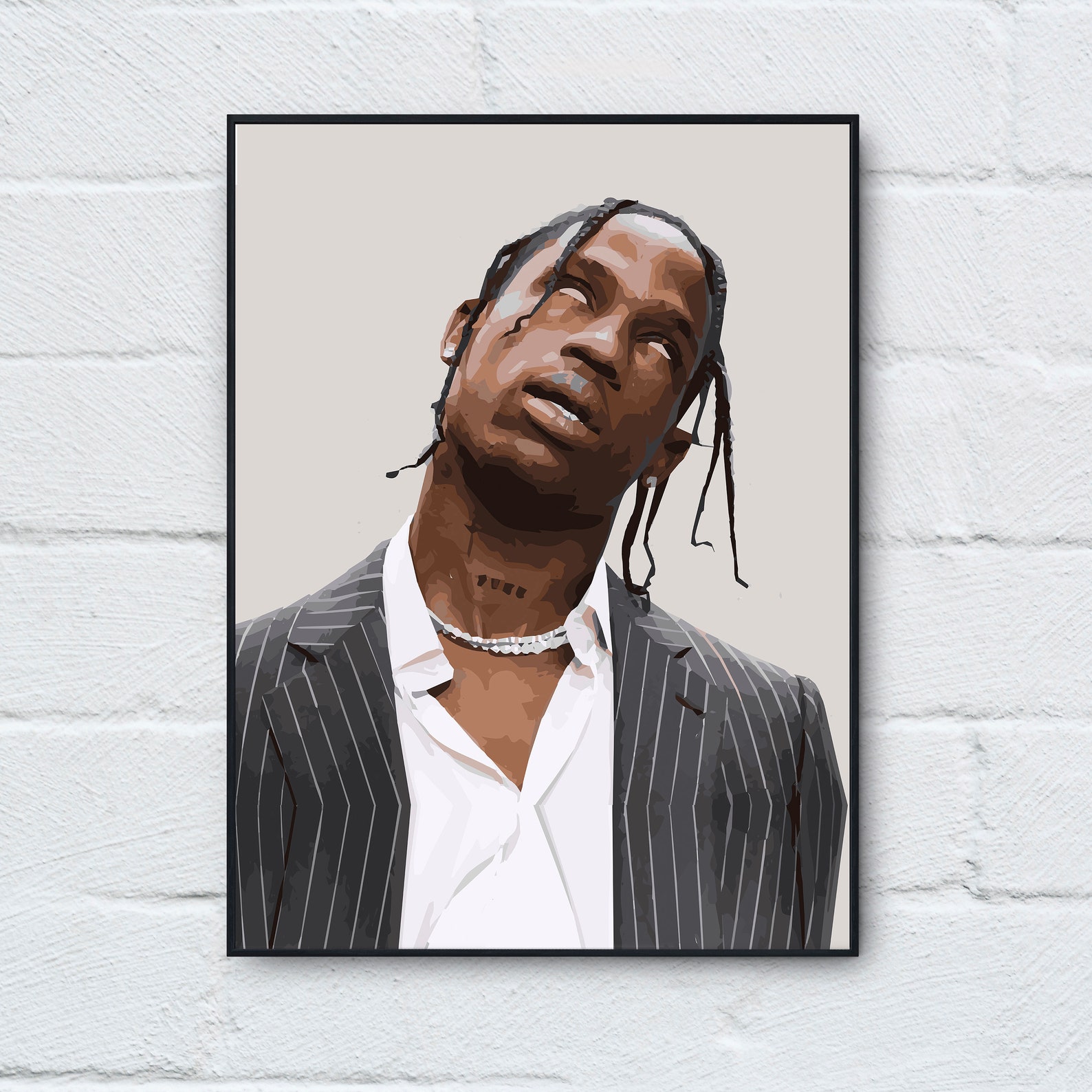 Travis Scott Poster Print | Travis Scott Wall Decor | Hip Hop ...