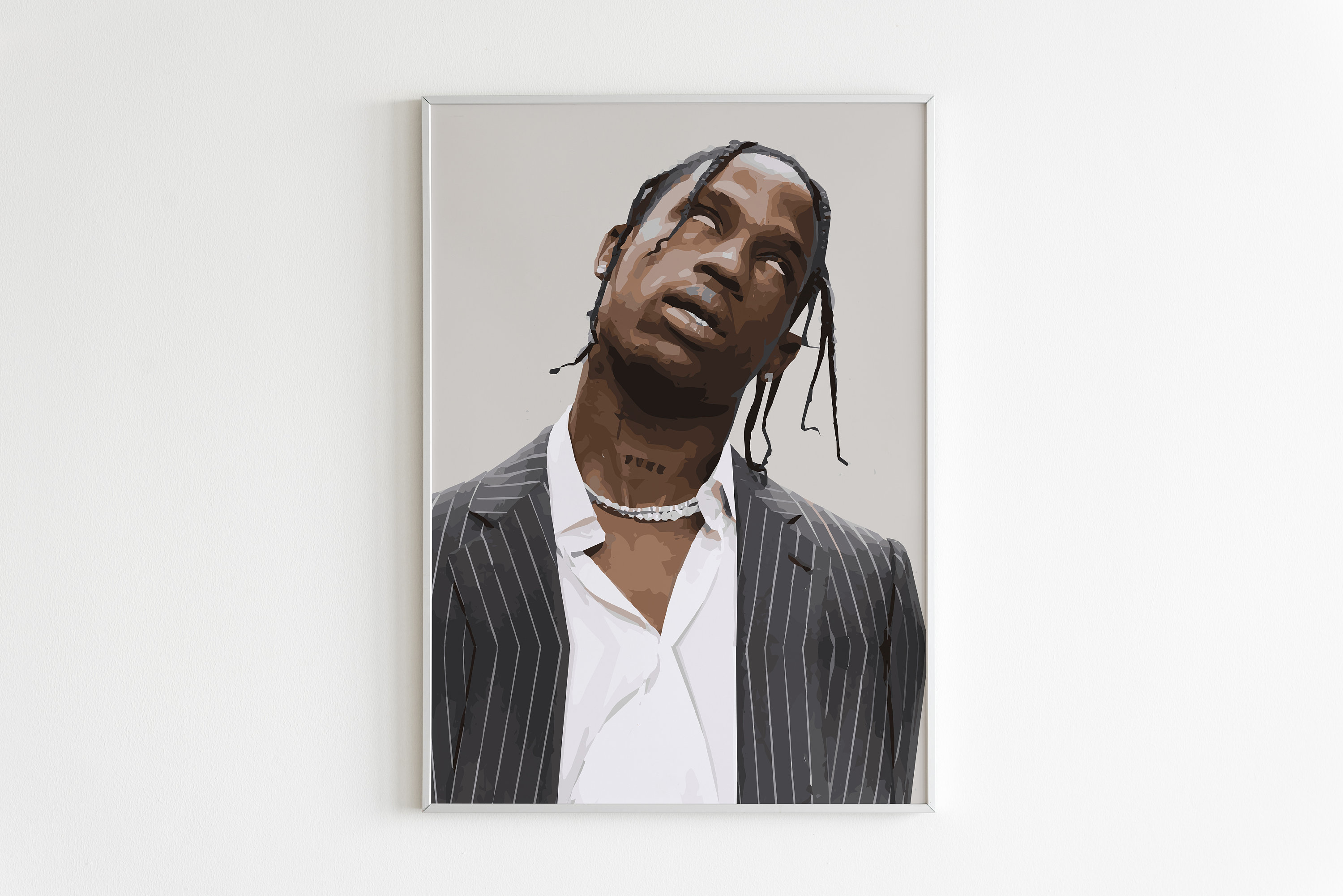 Travis Scott Poster Print | Travis Scott Wall Decor | Hip Hop ...