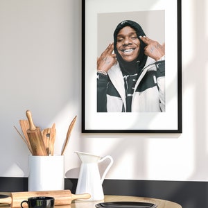 Da Baby Poster Print | Da Baby Wall Decor | Da Baby Portrait | Da Baby ...