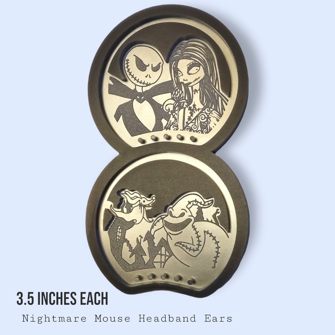 Nightmare Before NBC Jack/sally Oogie/zero Mouse Ears Headband Silicone ...