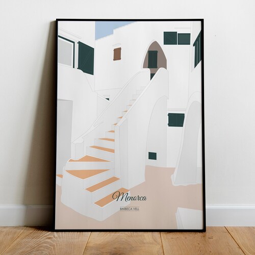 Majorca Art Print Spain Travel Print Mallorca Poster | Etsy