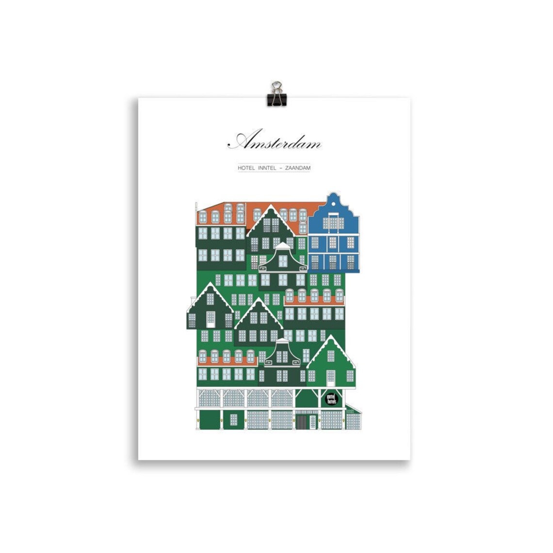 Poster, Netherlands Poster, Zaandam Poster, Netherlands, Holland, Wall ...