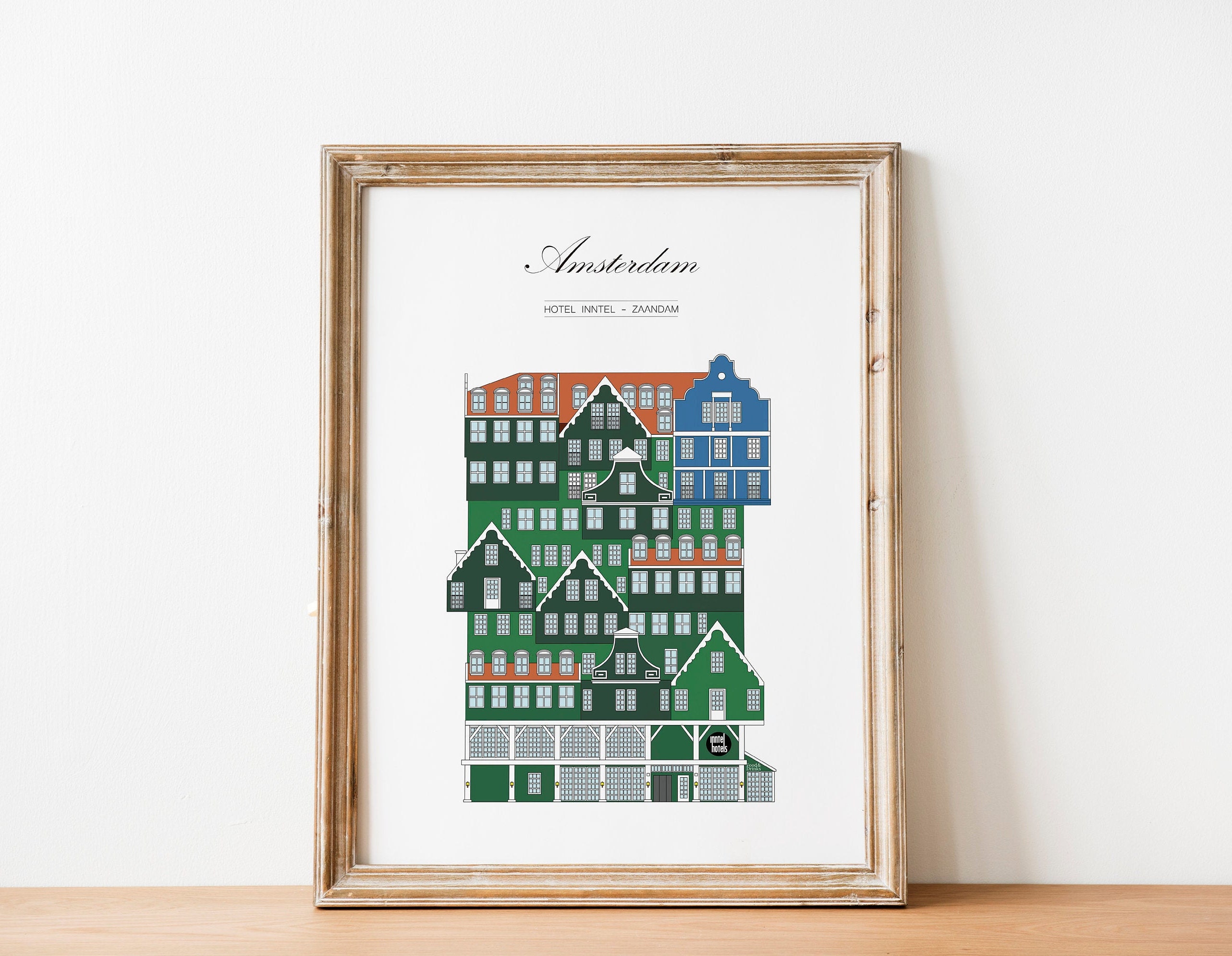 Poster, Netherlands Poster, Zaandam Poster, Netherlands, Holland, Wall ...