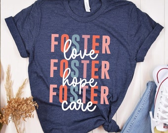 Foster Care Shirt - Etsy