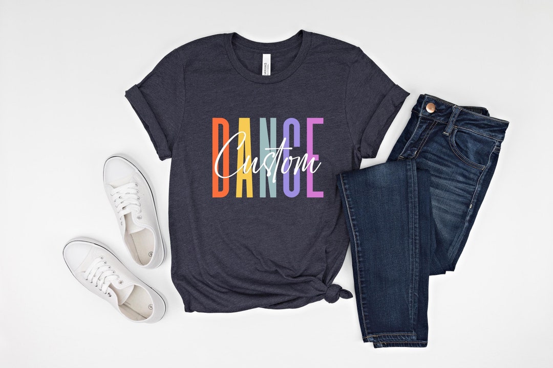 Custom Dance Shirt, Dance Team Shirt, Drill Team Shirt, School Spirit ...