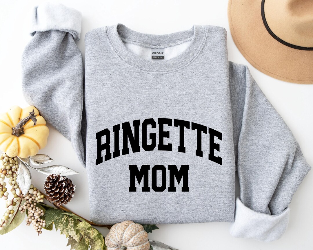 Ringette Sweatshirt, Ringette Mom Crewneck, Ringette Gift, Varsity ...