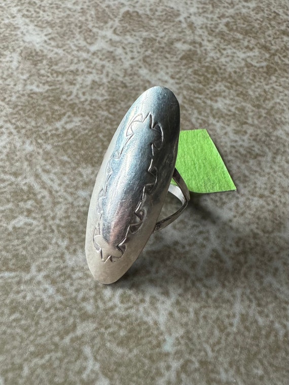 Navajo Signed Kirk Smith KS Sterling Silver Long Shie… - Gem