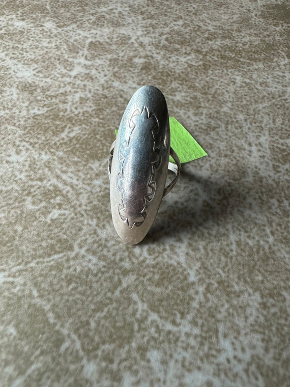 Navajo Signed Kirk Smith KS Sterling Silver Long Shie… - Gem