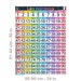 FRENCH Numbers (01to100) Poster for Playrooms, Nursery Wall Art, Home ...