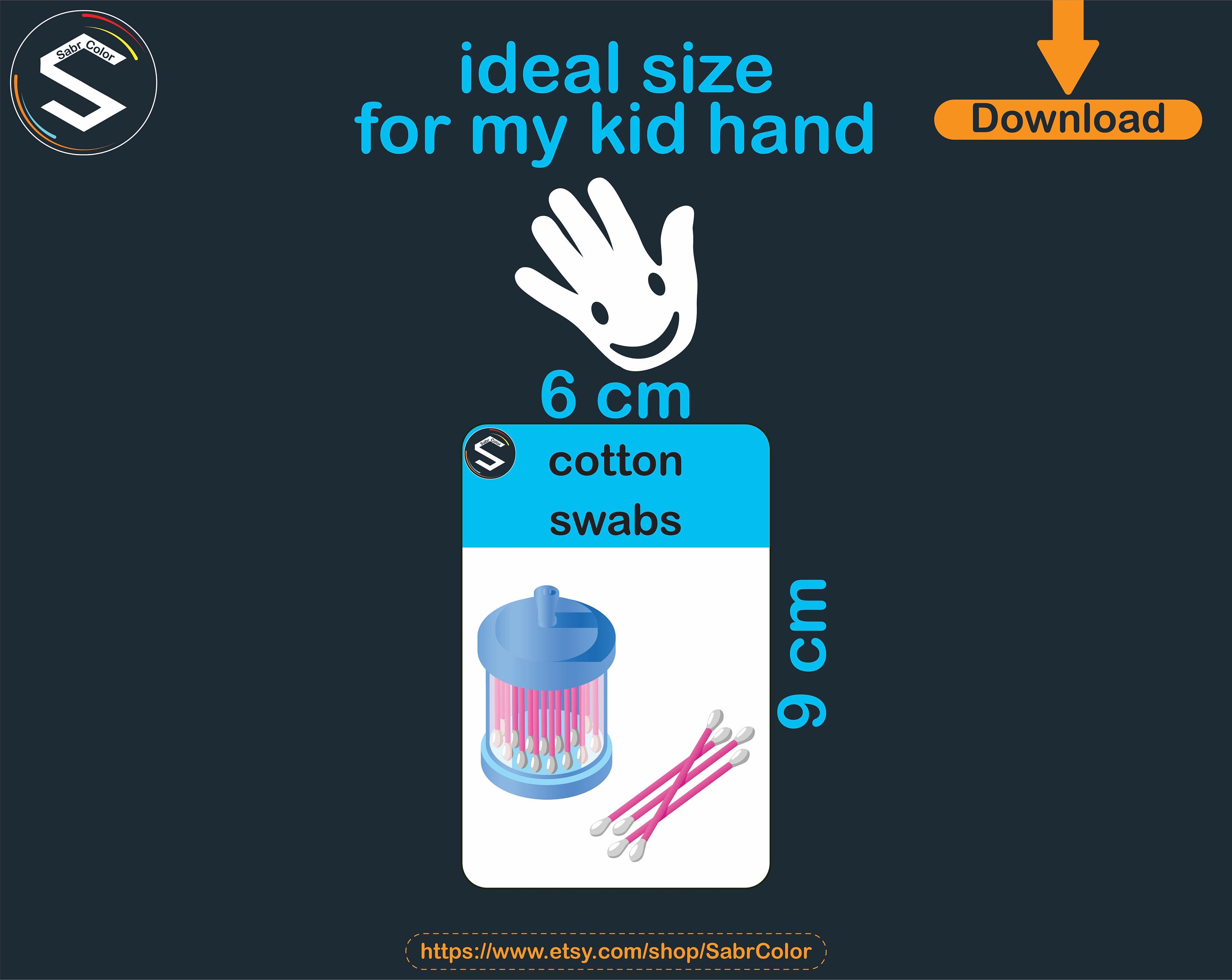 ENGLISH "hygiene" Flash Cards- Printable Nursery Cards - Household ...