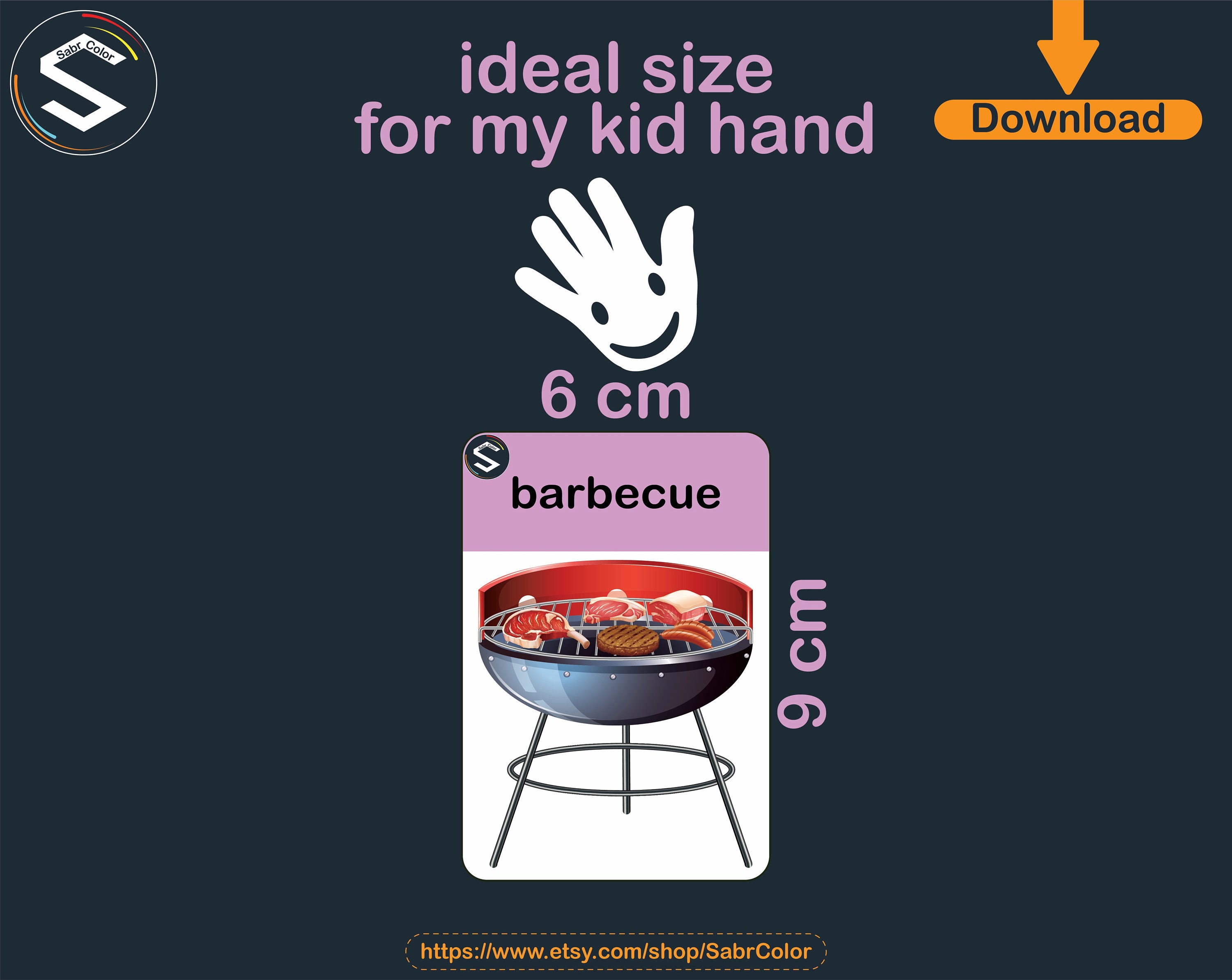 ENGLISH Kitchen Flashcards / Printable Kitchen Vocabulary / Household ...