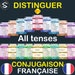 Conjugaison Du Verbe DISTINGUER à TOUS Les Temps, French Verbs ...