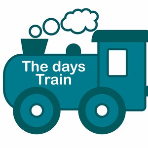 ENGLISH Days Train / the Days of the Week / School Days Poster ...