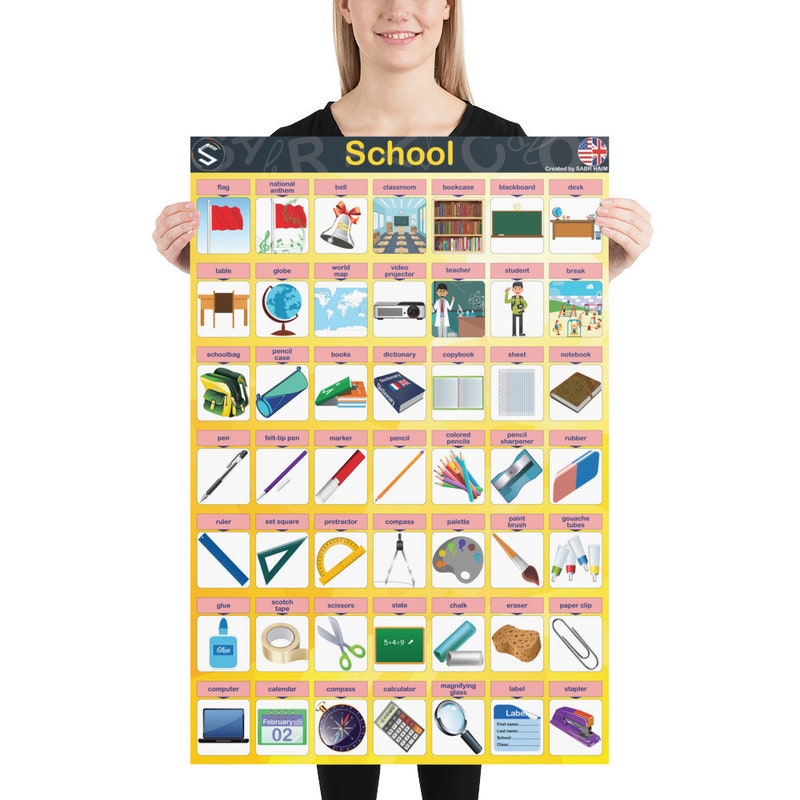 Teacher School Posters 24x36 - Etsy UK
