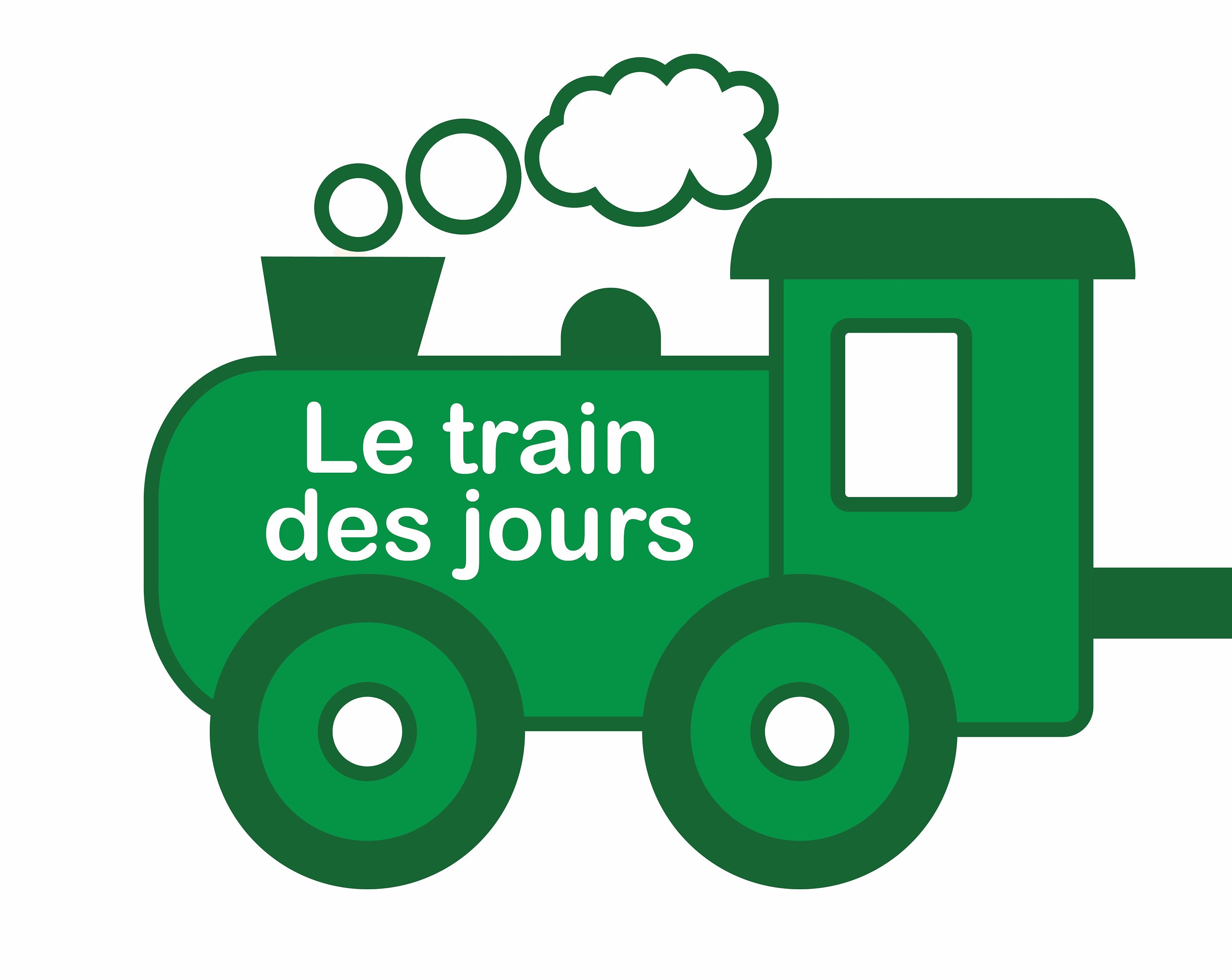 FRENCH Days Train / Le Train Des Jours / Les Jours De La Semaine ...