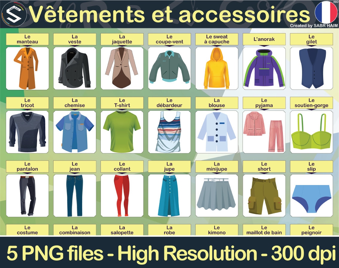 French Clothing Ks1