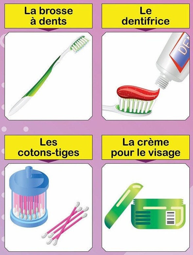 L'hygiène / FRENCH Hygiene Poster / Printable Nursery Art - Etsy