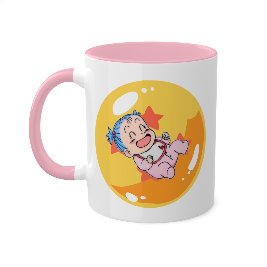 Baby Bulla Dragon Ball DBZ Multicolor Colorful Mug, 11oz - Etsy