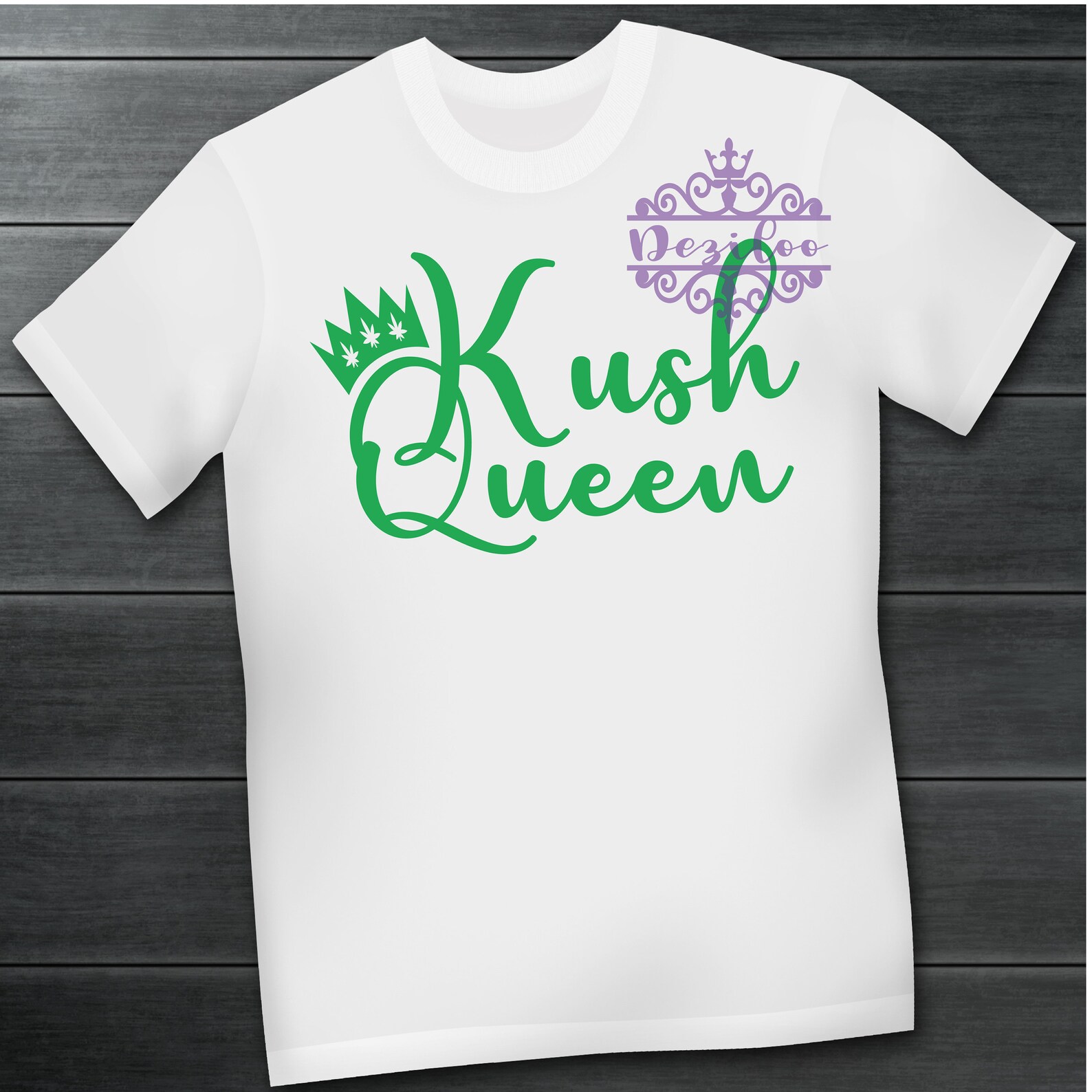 Kush Queen SVG PNG JPG Pdf - Etsy