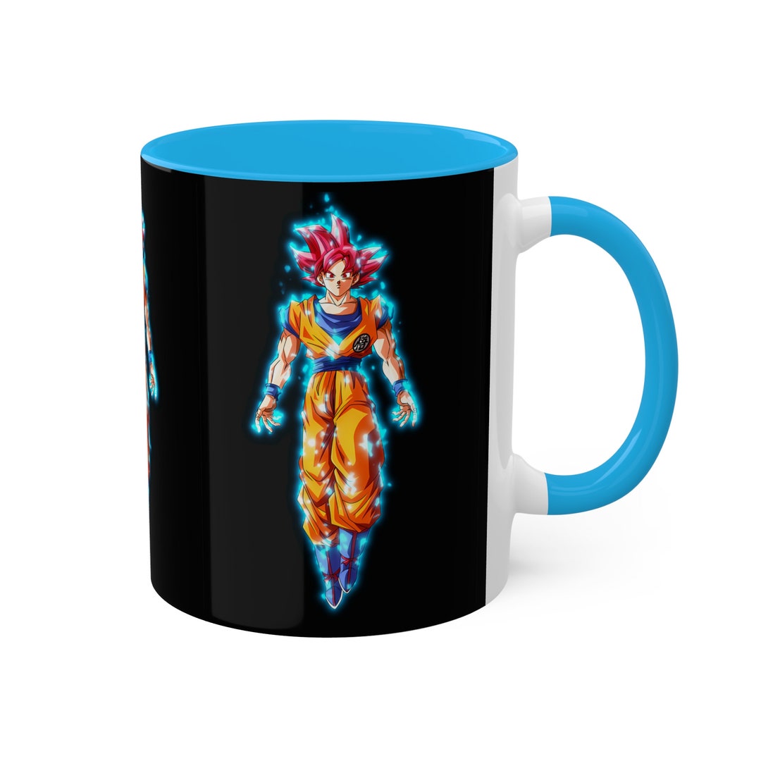 Goku Super Saiyan God Red1 Dragonball Super Multcolor Colorful Mug ...