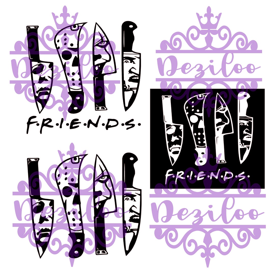 Serial Killer Knives Friends IT Michael Meyers Jason Freddy Krueger ...